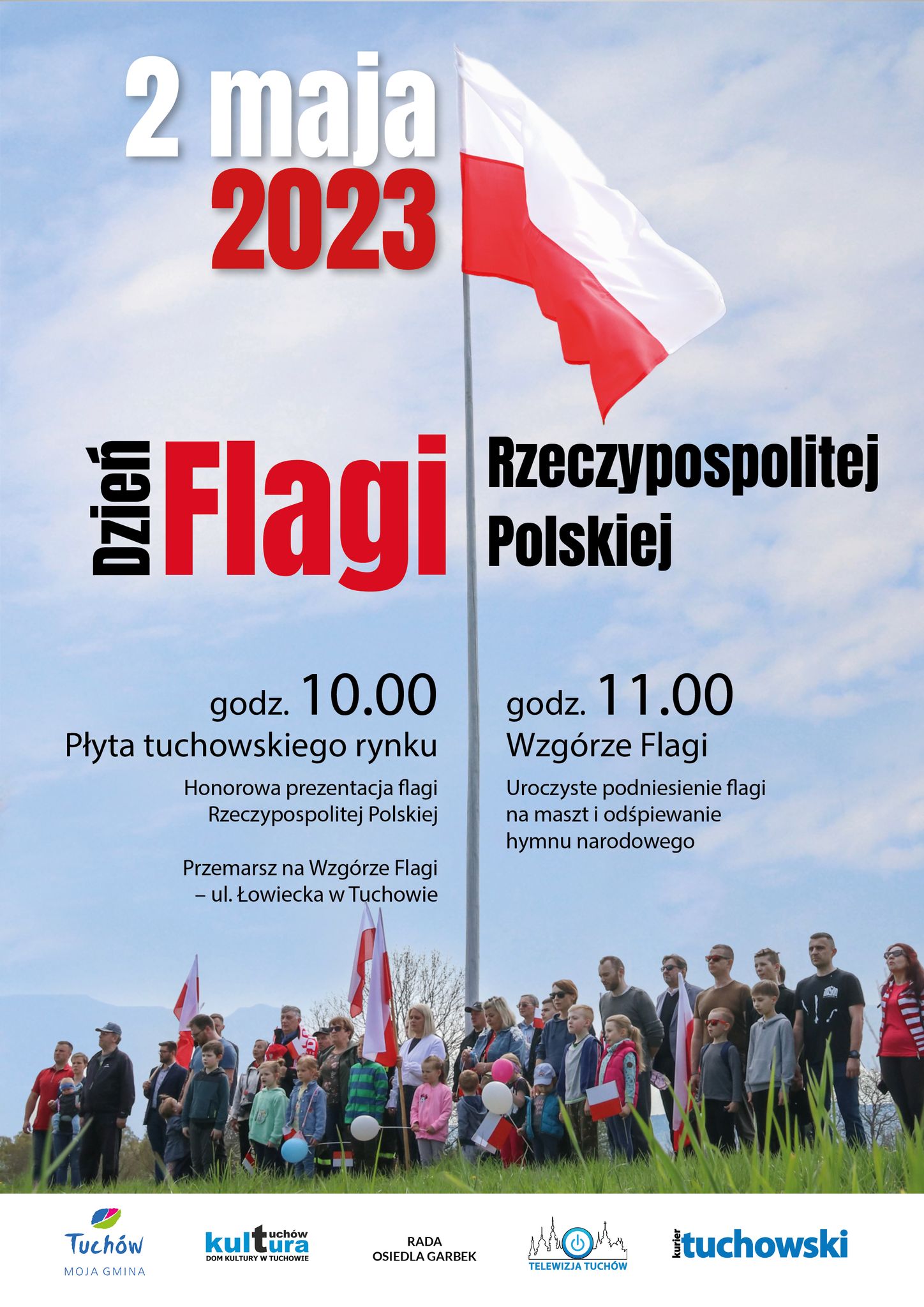 Dzień Flagi Rzeczypospolitej Polskiej – Tuchów – prawa miejskie od 1340 ...